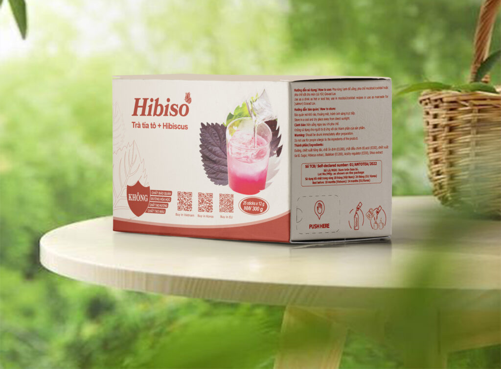 Bao bì hộp Hibiso mới - Hibiso
