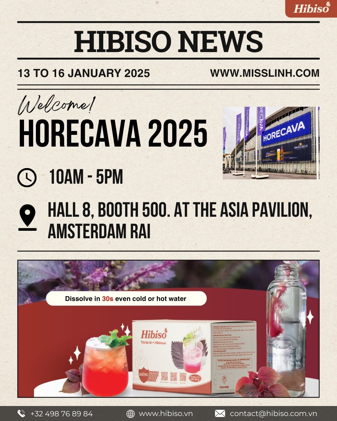 Hibiso - HORECAVA 2025 - Hibiso